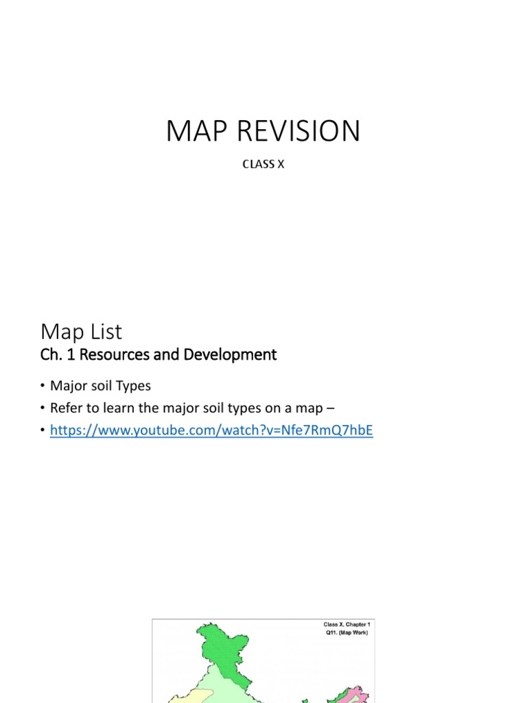 Map Revision | PDF