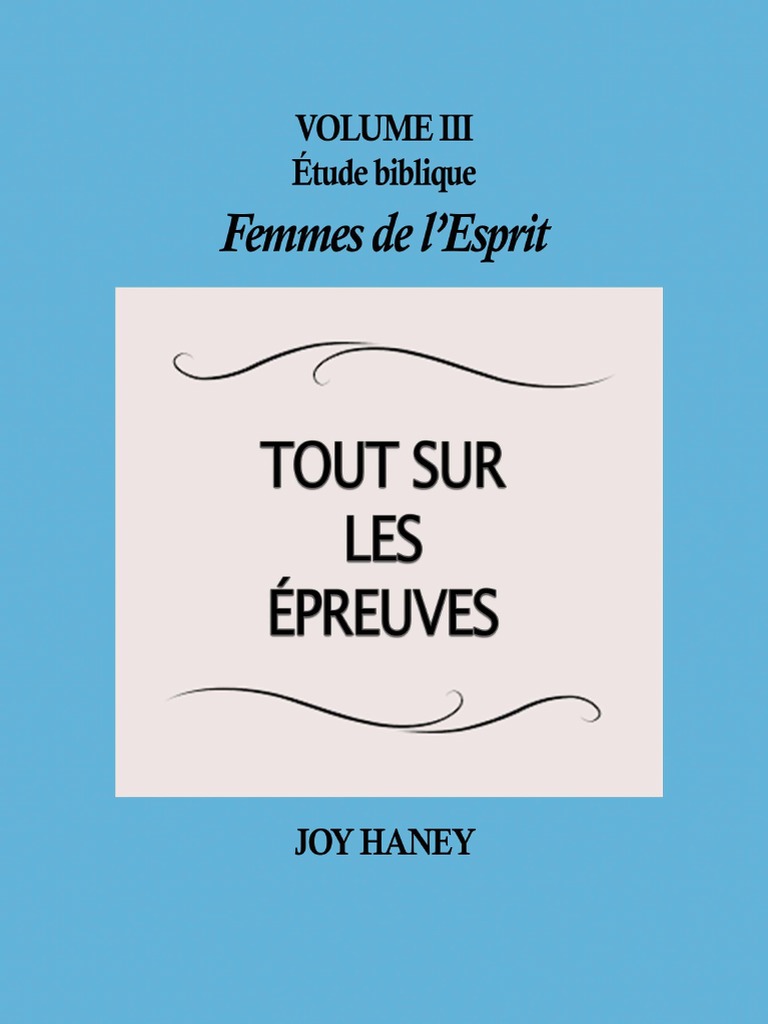 Femmes de L'esprit Volume III - Tout Sur Les Epreuves - Joy Haney | PDF ...