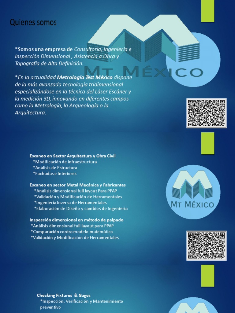 Metrology Test Mexico | PDF | Ingeniería | Metrología