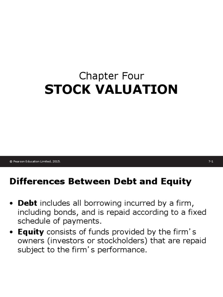 Chapter 4 | PDF | Preferred Stock | Equity (Finance)