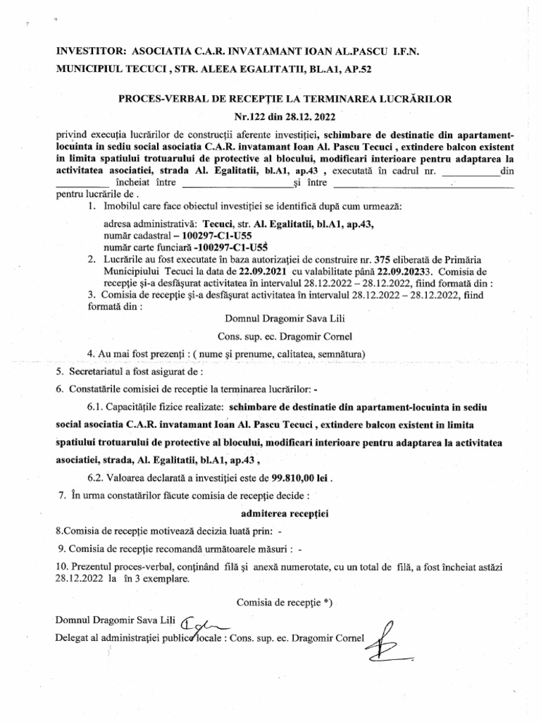 PV Receptie | PDF
