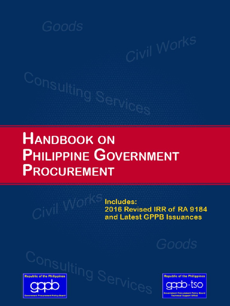 Procurement Manual 9th Ed. Handbook - Jan2023 | PDF | Procurement ...