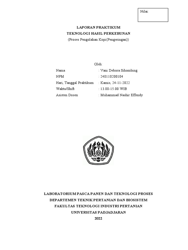 Format Laprak THP | PDF | Memasak, Makanan, & Anggur