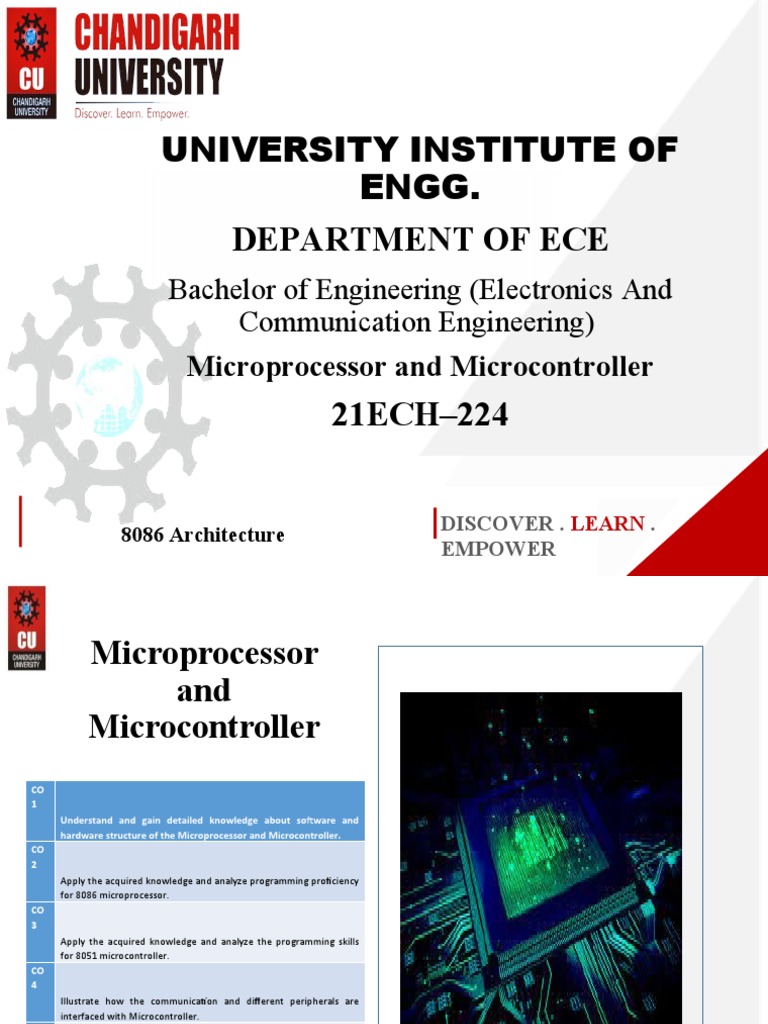 University Institute of Engg | PDF | Central Processing Unit | Computer Hardware