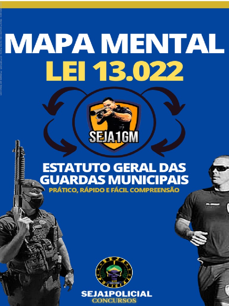 Questões Lei 13.022 | PDF | Polícia | Crimes