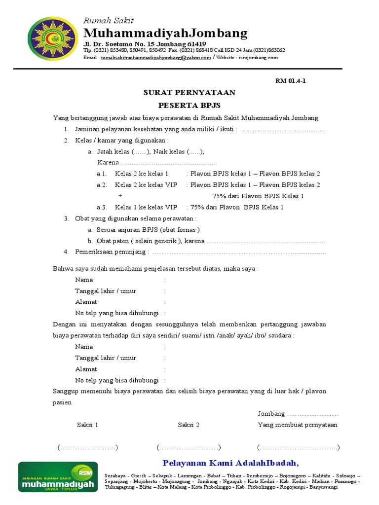 3X24 Jam, Naik Kelas, BPJS Ke Umum Fix | PDF