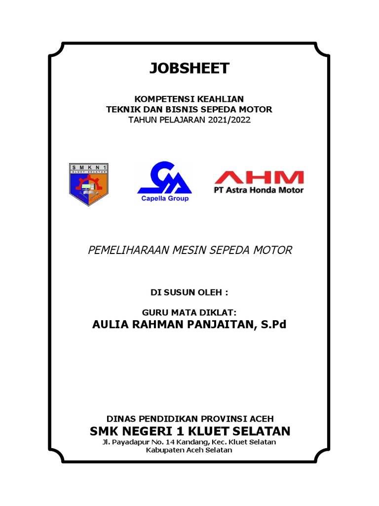 JOBSHEET Setting Altitude | PDF | Teknologi & Rekayasa