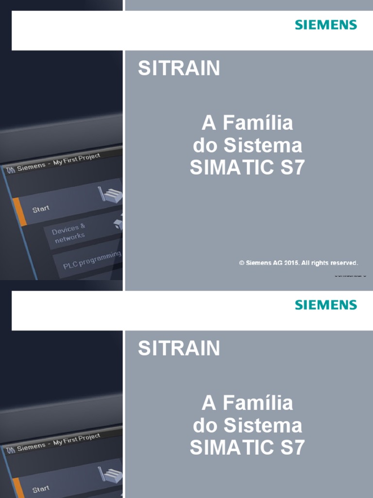 TIA PRO1 01 Família Sistema SIMATIC S7 BRA | PDF | PCs (computadores ...