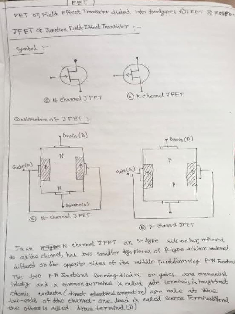 Jefet | PDF | Field Effect Transistor | Semiconductors