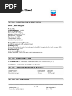 Used Lubricating Oil Safety Data Sheet | PDF | Personal Protective ...