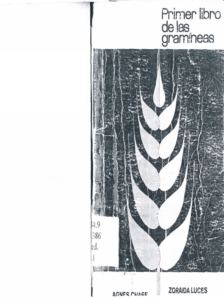 Agnes Chase y Luces Primer Libro de Las Gramineas | PDF