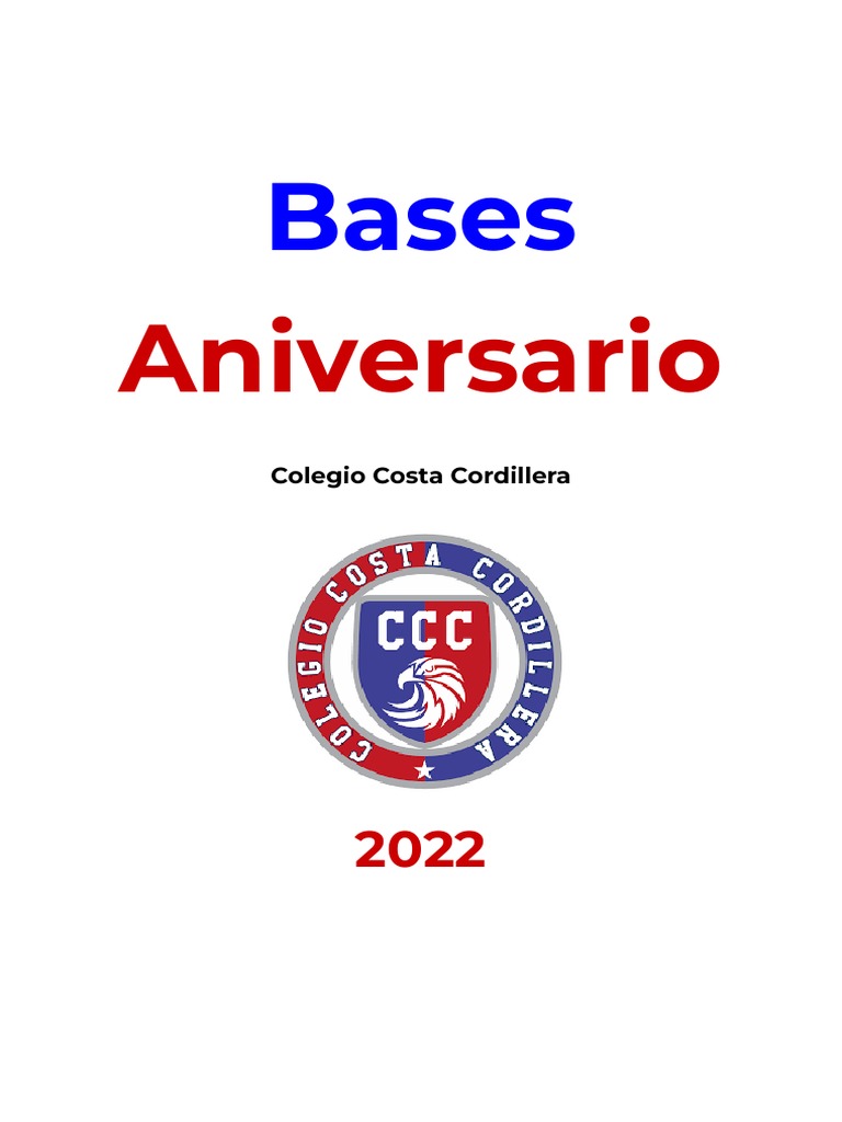 Actividades Aniversario CCC 2022 | PDF | Crecimiento personal y profesional