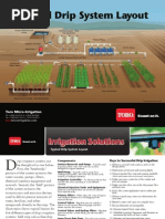 Drip Irrigation System Design Drawings | PDF | Hydrology | Mechanical ...