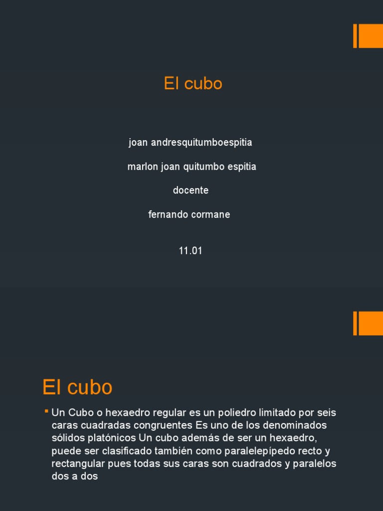El Cubo | PDF