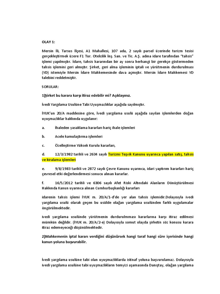 İdare Pratik - 7 | PDF