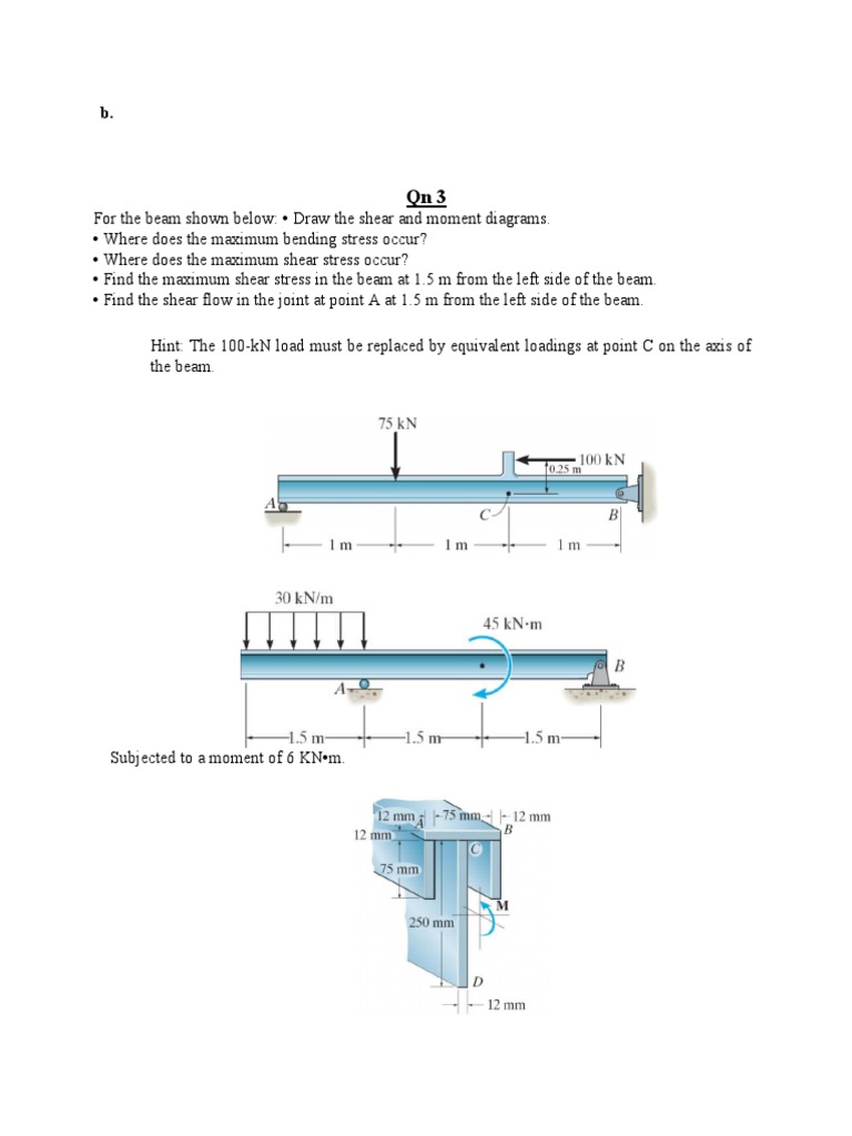 MIET2395 Solid Mechanics Assignment | PDF | Teaching Methods & Materials | Technology & Engineering
