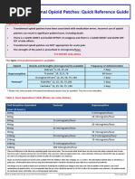 Butec Transdermal Patch Patient Guide | PDF | Analgesic | Opioid