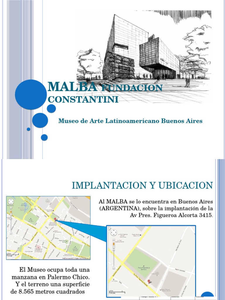 Malba: Fundacion Constantini | PDF | Diseño