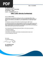 Request Letter For Stamp Paper | PDF