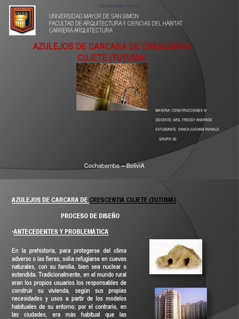 Tutuma | PDF | Residuos | Madera