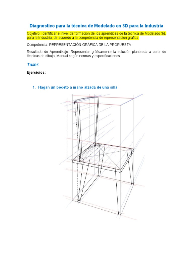 Diagnostico para La Técnica de Modelado en 3D | PDF
