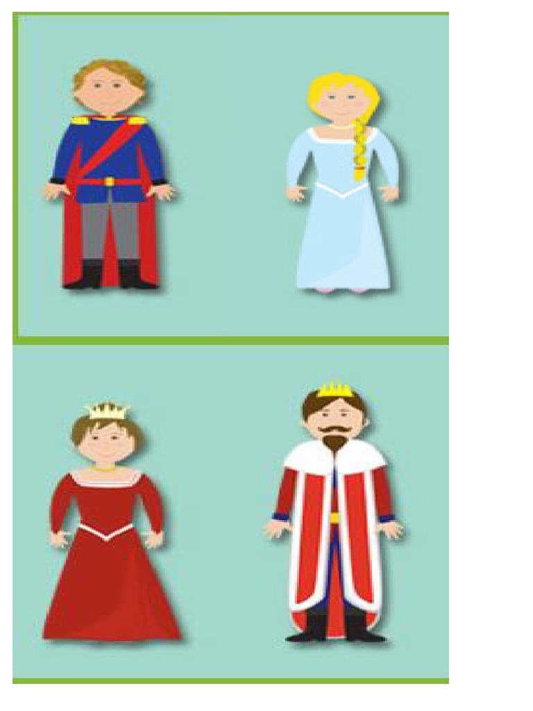 The Princess and The Pea CHARACTERS Primary School | PDF