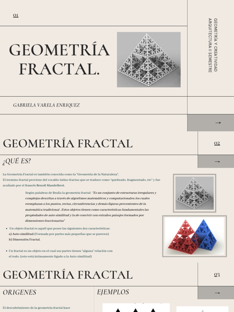 Geometría Fractal | PDF | Fractal | Geometría