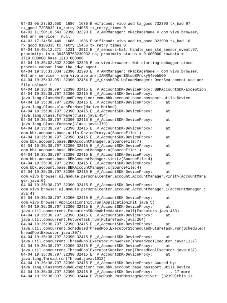 Log | PDF | Computer Data | Computer Programming