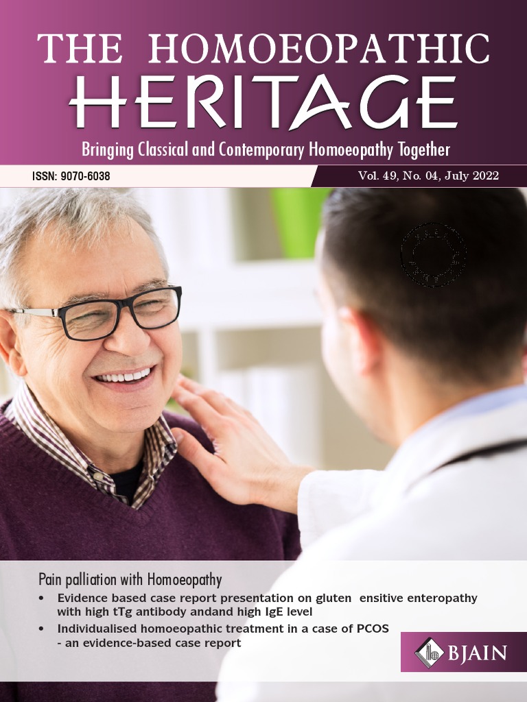 T Bringing Classical and Contemporary Homoeopathy Ogether: Pain ...