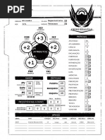 Ficha de Gal-Sal na Ordem Paranormal | PDF