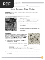 Peppered Moth Evolution Simulation Lab | PDF | Chart