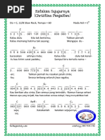 Menulis Partitur Not Angka | PDF