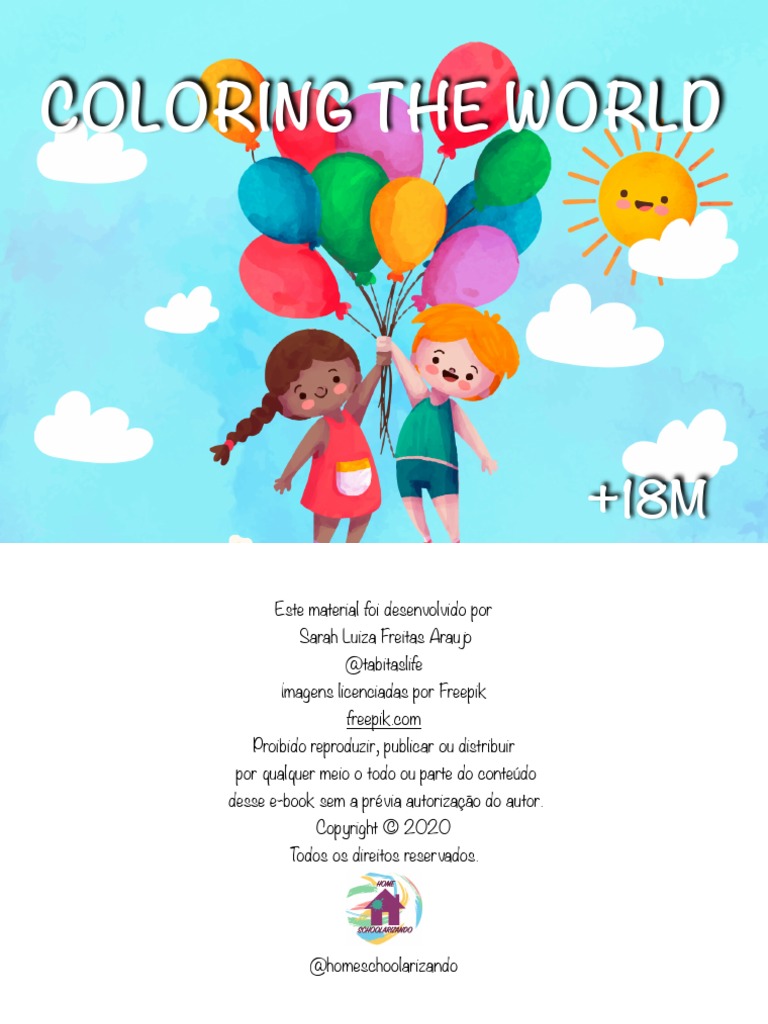 Coloring the World - AMOSTRA GRÁTIS | PDF | Luz | Design gráfico
