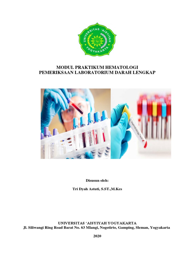 Panduan Praktikum Laboratorium Darah Lengkap 2020 2021 | PDF