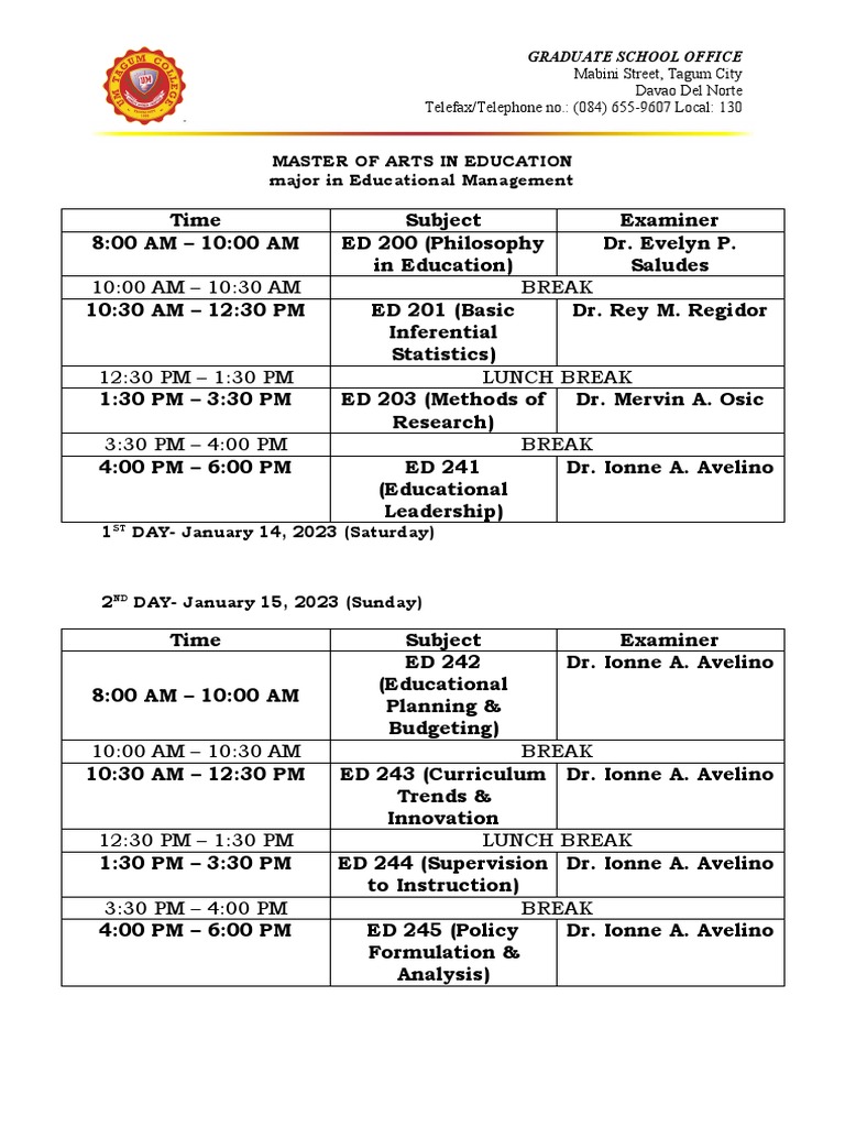 Maed Educational Management | PDF | Wellness