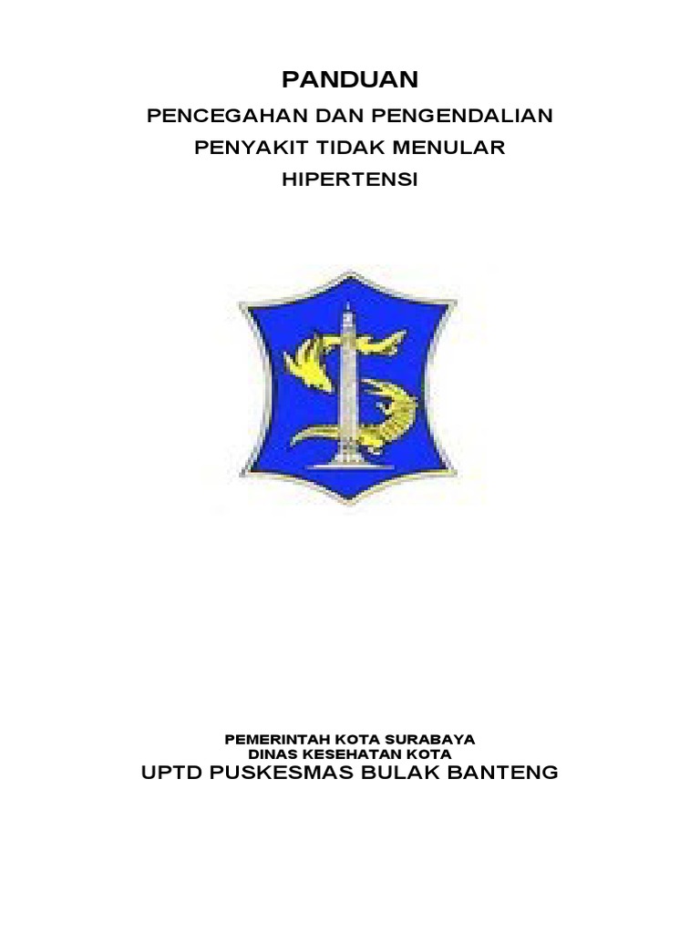 Cover Pedoman PTM HT | PDF