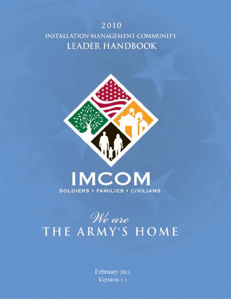 IMCOM Leader Handbook Overview | PDF | Strategic Communication | Leadership