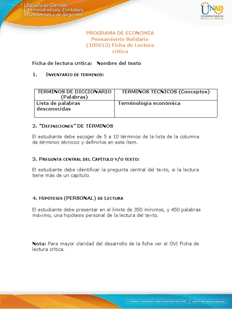 Anexo 2 Ficha de Lectura | PDF Anexo 2 Ficha de Lectura | PDF