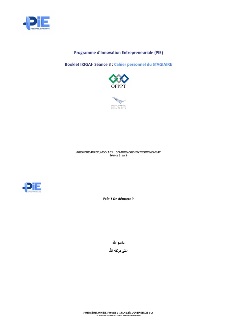 PIE-A1-P2-Séance 3 - Booklet-Les Leaders | PDF | Self-Improvement