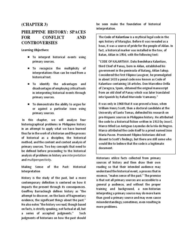 Chapter 3 - HISTORY | PDF