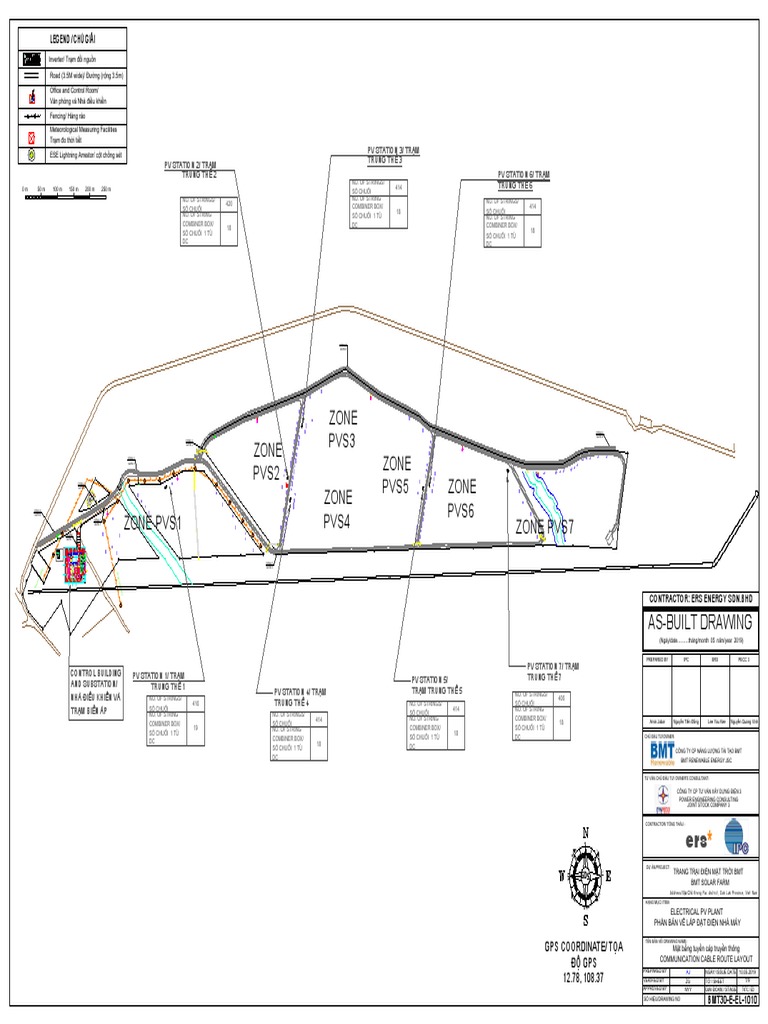BMT30-E-EL-1010.0 - Communication Cable Route Layout | PDF