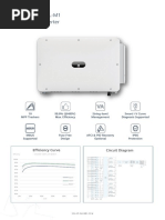 02. Datasheet Huawei SUN2000-60KTL-M0 | PDF | Mains Electricity | Alternating Current