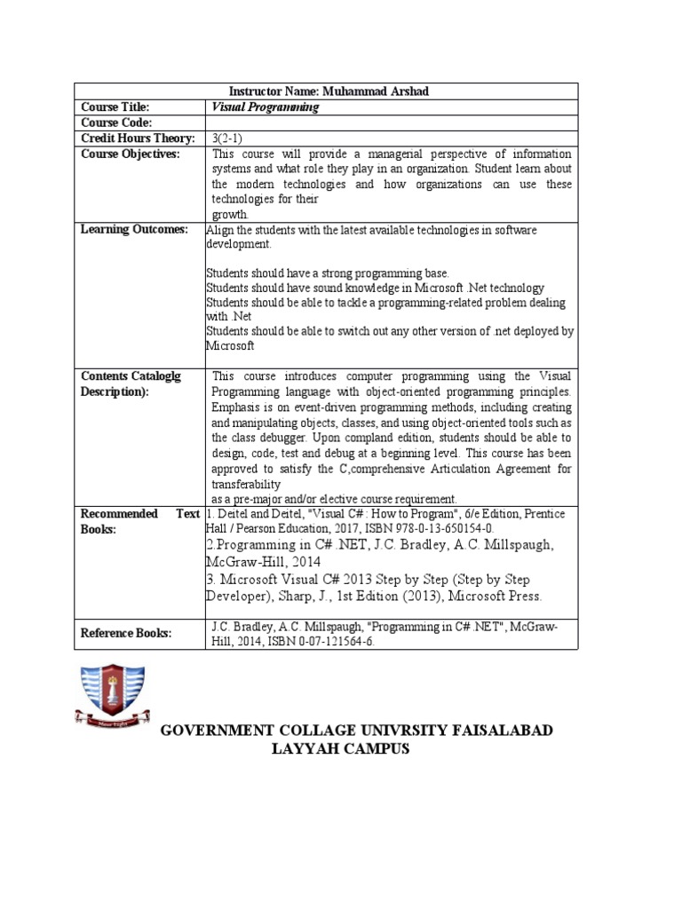 Visual-Programming - SEMESTER BREAKUP | PDF | World Wide Web | Internet ...