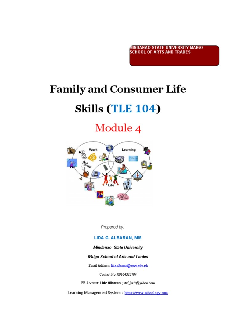 Module 4 Family and Consumer Life Skills 5 | PDF | Foods | Nutrients