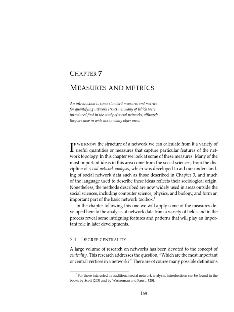 Mod3 Newman Networks An Introduction | PDF | Eigenvalues And Eigenvectors | Matrix (Mathematics)