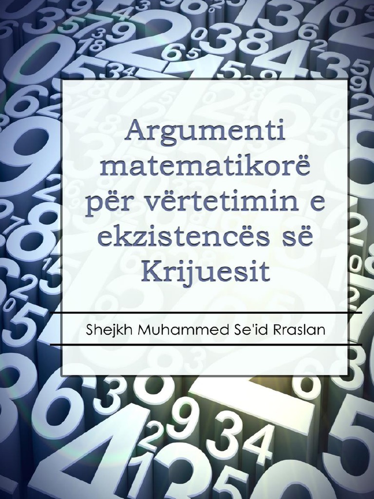 Argumenti Matematikorë Për Vërtetimit | PDF