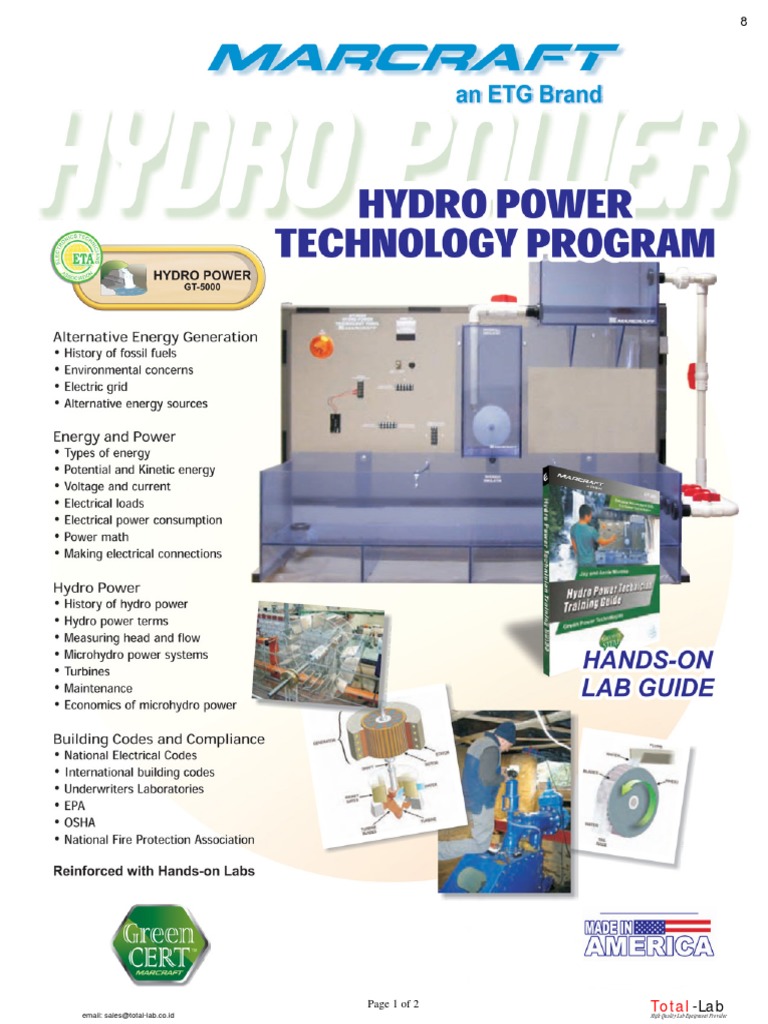 Marcraft GT-5000 Hydro Power Technical Specifications | PDF ...