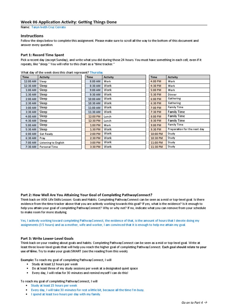 Application Activity | PDF