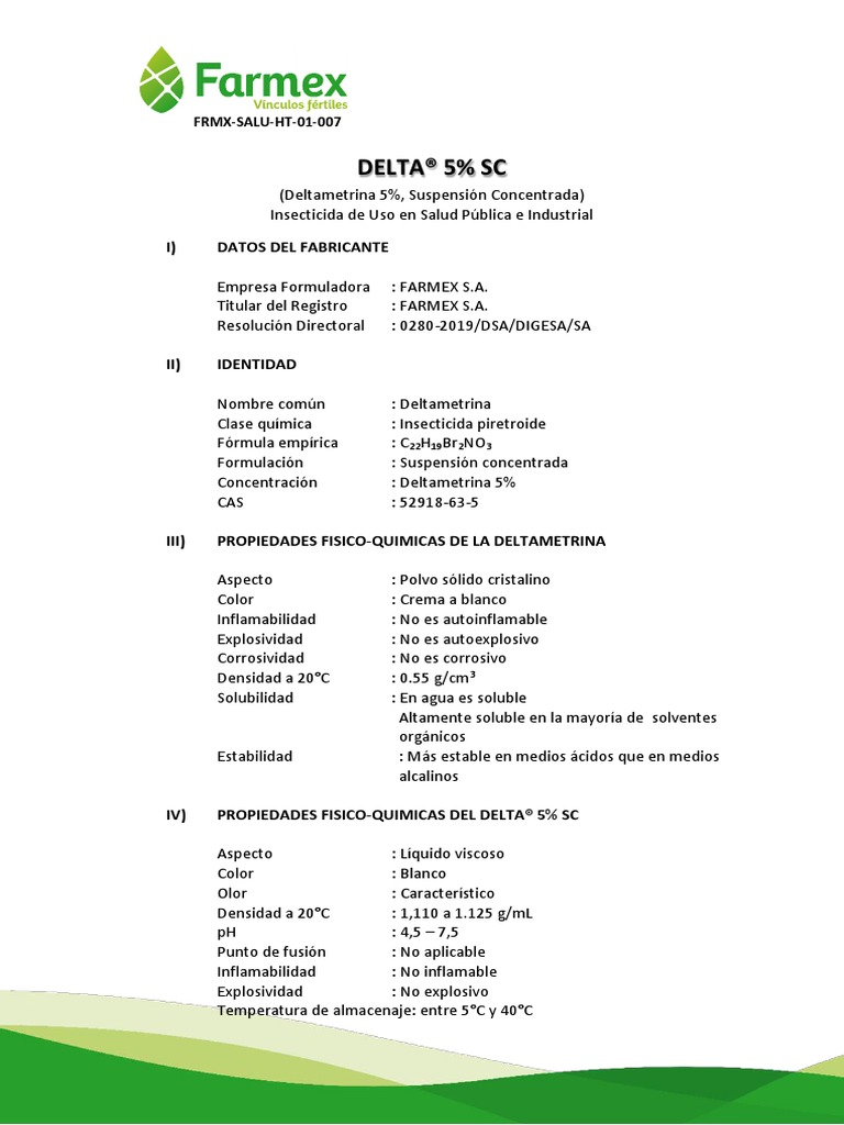 HT Farmex Delta 5 SC v07 | PDF