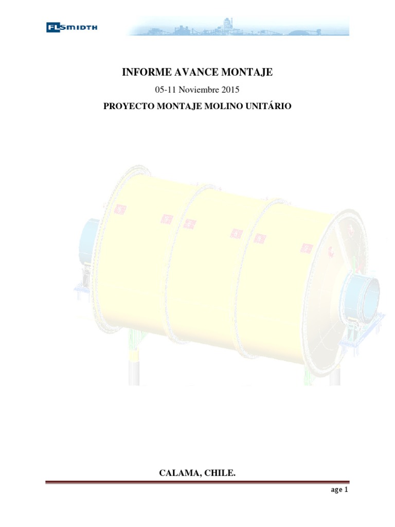INFORME TURNO 05-11 Nov 2015 CODELCO CHUQUICAMATA BOLAS N°5 | PDF